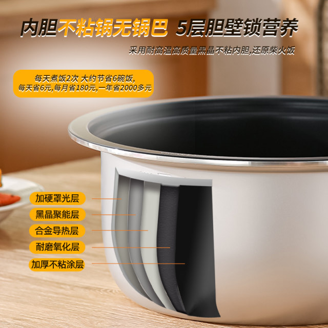 Spring Rice Rice Cooker Commercial Large -capacity Non -Sticky Pot ...