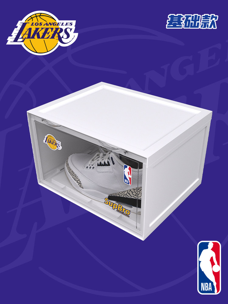 Supbro Shoe Box NBA Joint Los Angeles Lakers Warriors Heat Peripheral ...