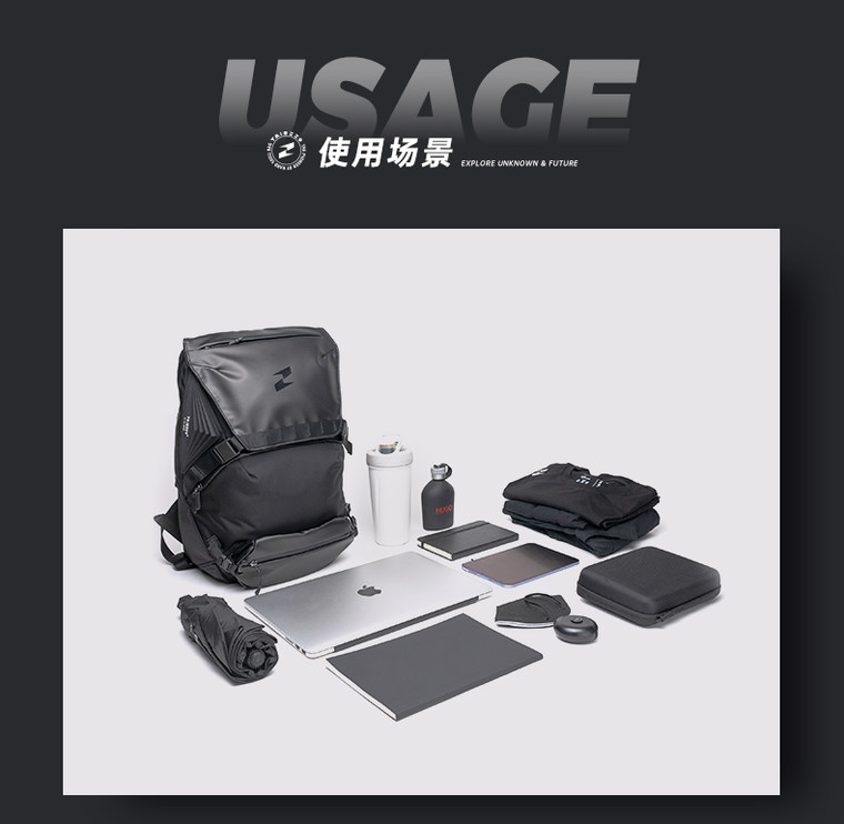 TAJEZZO/Explorer N7 Cordura Backpack Trendy Cool Motorcycle Cycling ...