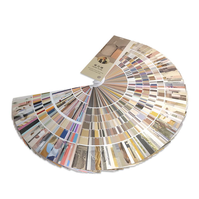 Muestra de tarjeta de color morandi para ropa, diseño de recubrimientos ...