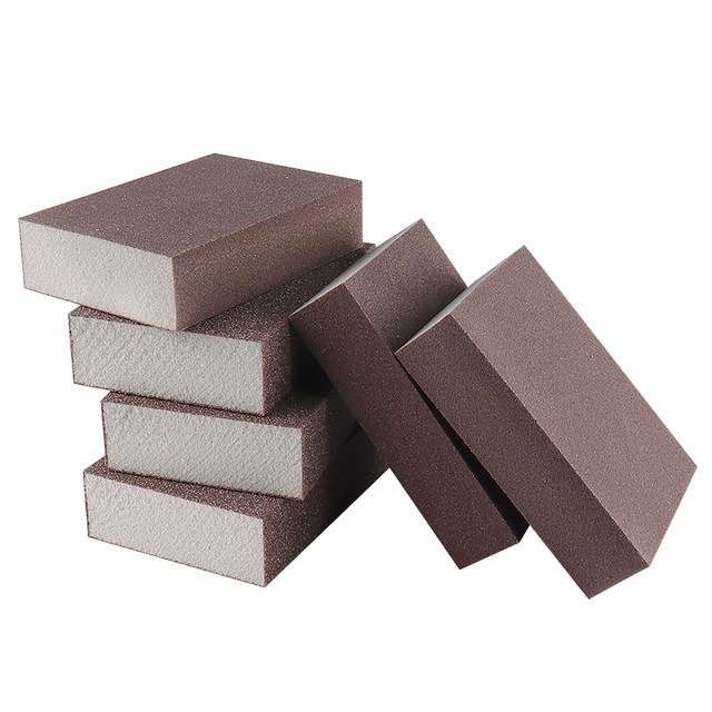 Sponge sand block sandpaper grinding artifact woodworking furniture ...