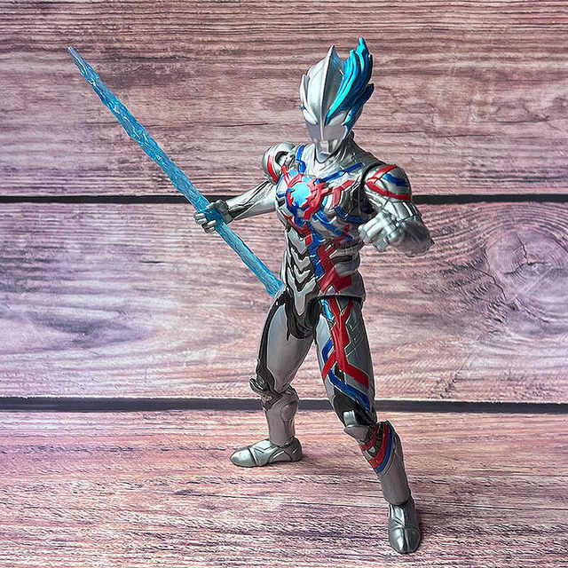 Bandai Genuine Deluxe Edition Ultraman Blazer Super Action Figure Set ...