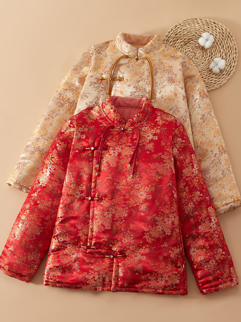 Retro new Chinese cotton cotton jacket female 2024 new winter national ...