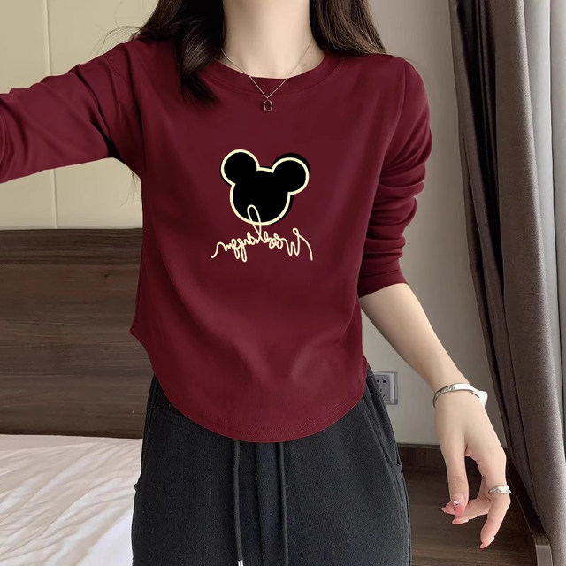 Bluster red printed female T -shirt in dopamine in dopamine wearing ...