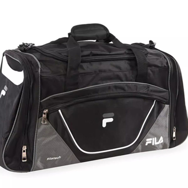 FILA Fitness Training Bag Men's and Women's Dry and Wet Separable Large ...