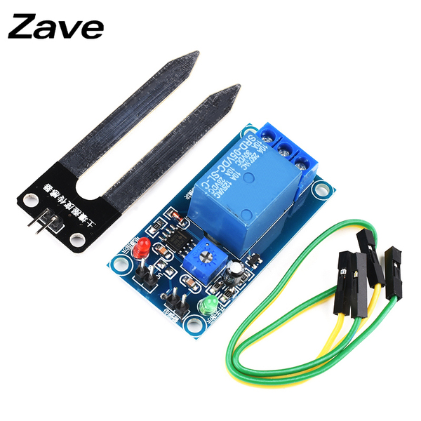 Soil Moisture Sensor Module Capacitive Detection Relay Automatic ...
