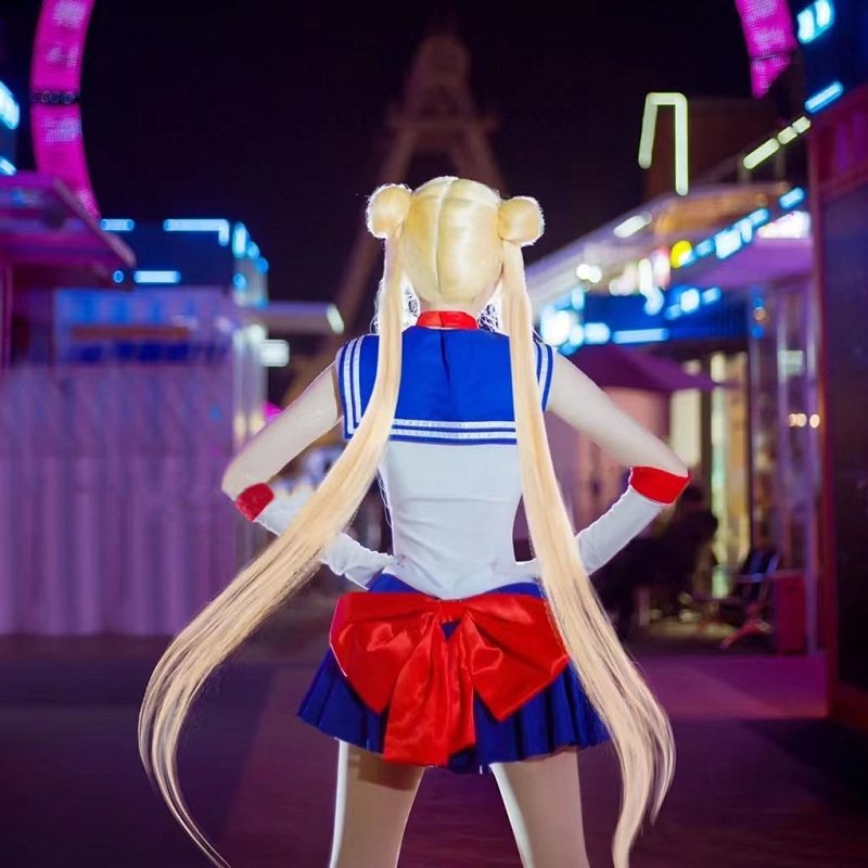 Sailor Moon Cos Clothing Full Set Cosplay Halloween Sexy Clothes