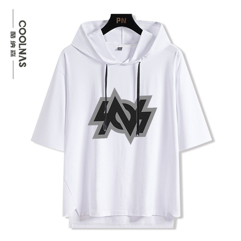 JueZuZero Game Qicaiji Random Bell same COS short-sleeved hooded T ...