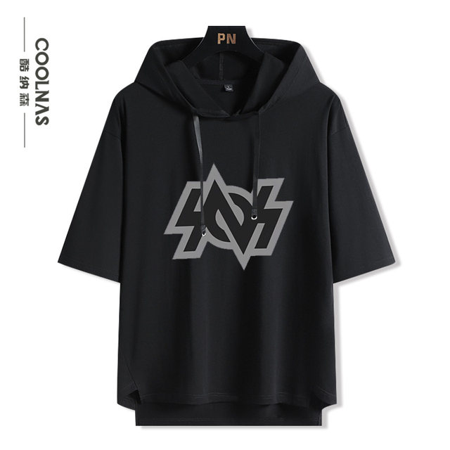 JueZuZero Game Qicaiji Random Bell same COS short-sleeved hooded T ...