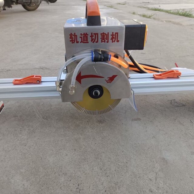 Liangju brick electric track saw small marble machine base aluminum ...