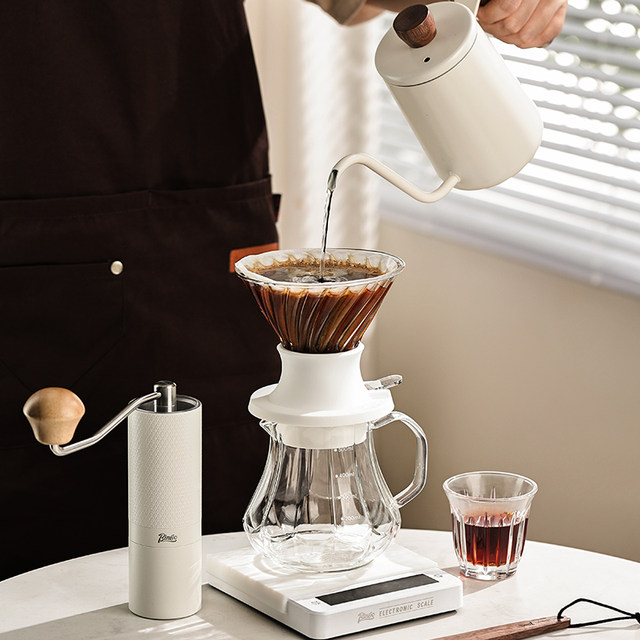 Bincoo immersion hand-brewed coffee set glass smart filter cup coffee ...