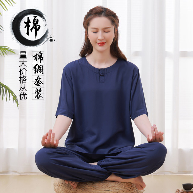 Xuanshan Buddhist layman clothing for men and women, Chinese style Tang ...