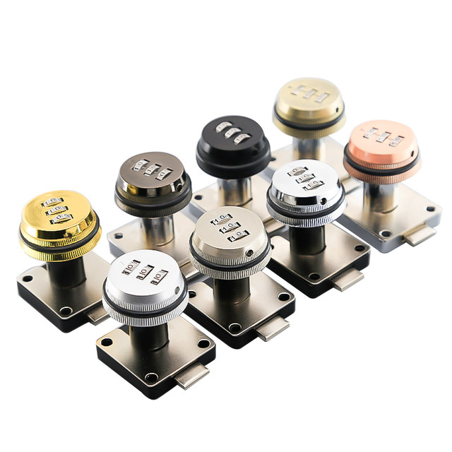 Desk drawer password lock bedside cabinet file Cabinet secretly ...
