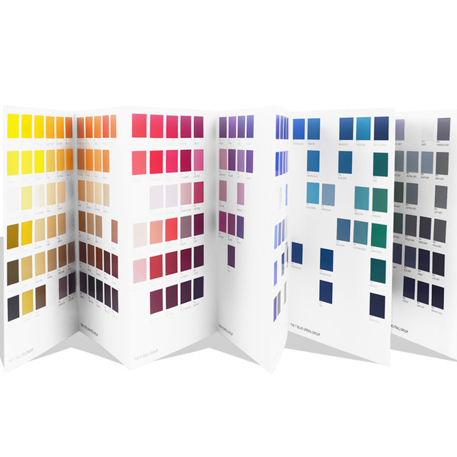 AS2700 Australian Standard Color Card Folding Version International Standard Color Card AS2700-2011C
