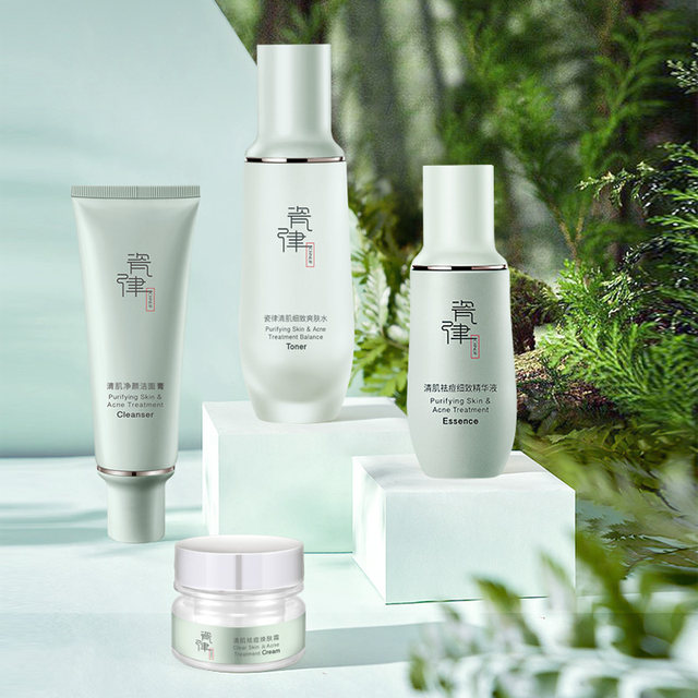 Porcelain Skincare Set removes acne, fades acne marks, cleans, shrinks ...