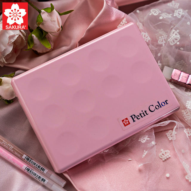 Japanese cherry blossom solid watercolor paint Terrence 24 color 36 ...