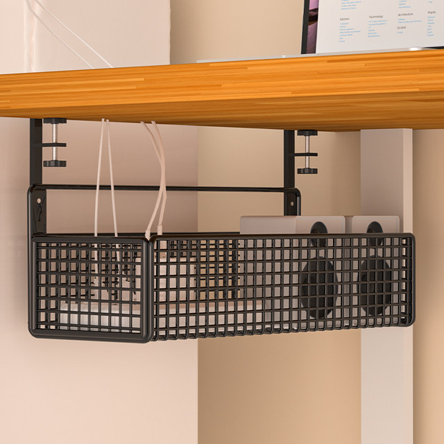 Cable organizer under the table cable management rack slot box ...