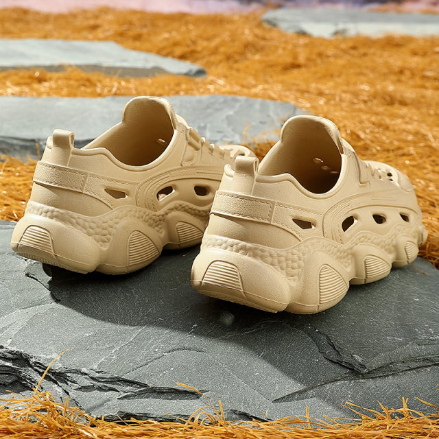 Croc shoes men's summer 2024 new thick-soled anti-slip breathable ...