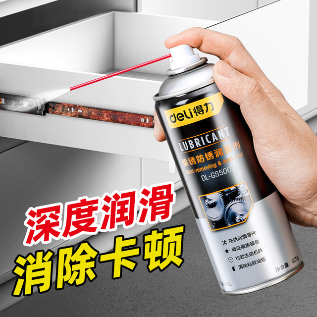 Spray it! Easily solve the door lock noise!!! Deli special lubricant ...