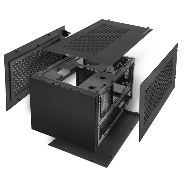 SilverStoneSG15 Treasure ITX aluminum chassis TypeC/supports 240 water ...