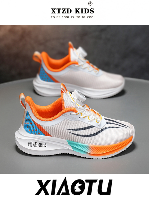 Li Ning Boys Soft Bottom Running Shoes 2024 New Winter Children's Best ...