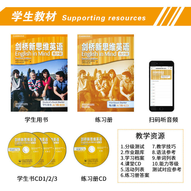 Cambridge New Thinking English Youth Edition EnglishinMindStarter12345 ...