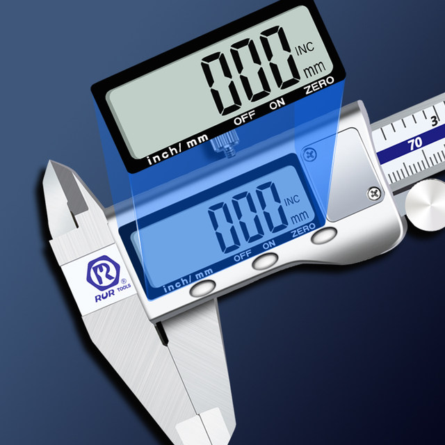 Ruier electronic vernier caliper high-precision digital display ...