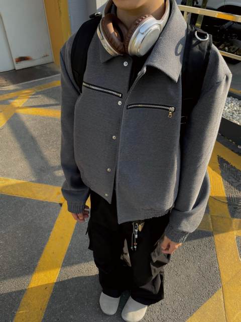 Pointless 23FW Spring and Autumn Original Design Premium Heavy Heavy 3D ...