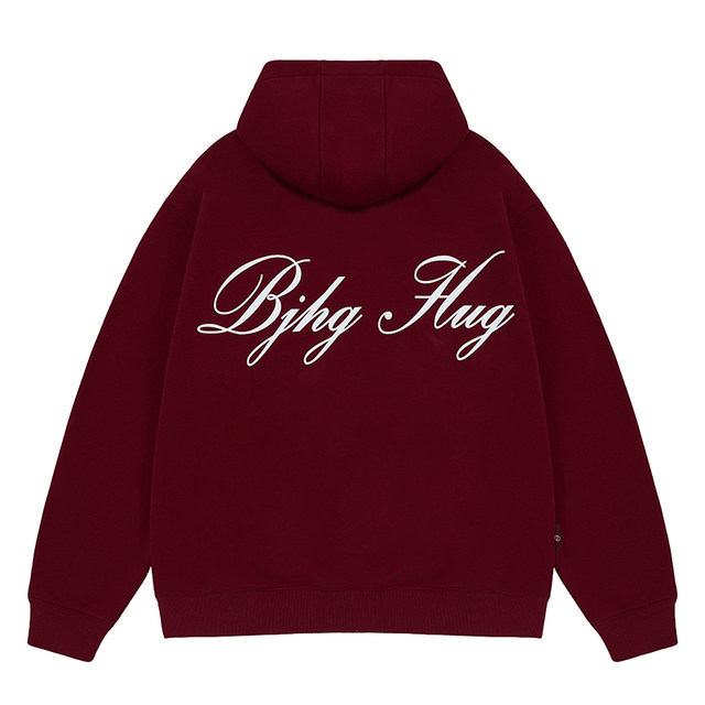 BJHG does not care about consequences Spring American hooded sweatshirt ...