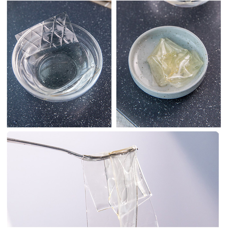 Gelatin Sheets for Baking - Edible Fish Gelatin for Mousse Cake and Pudding