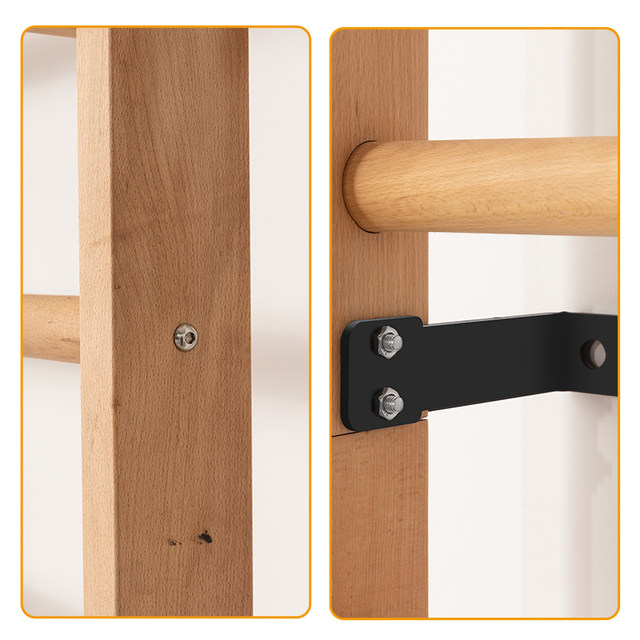 BORO ribbed wood frame indoor home fitness equipment training ...