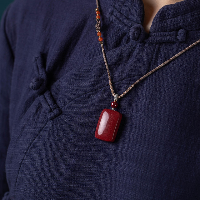 Fuyifang official flagship store cinnabar raw stone safe and sound ...