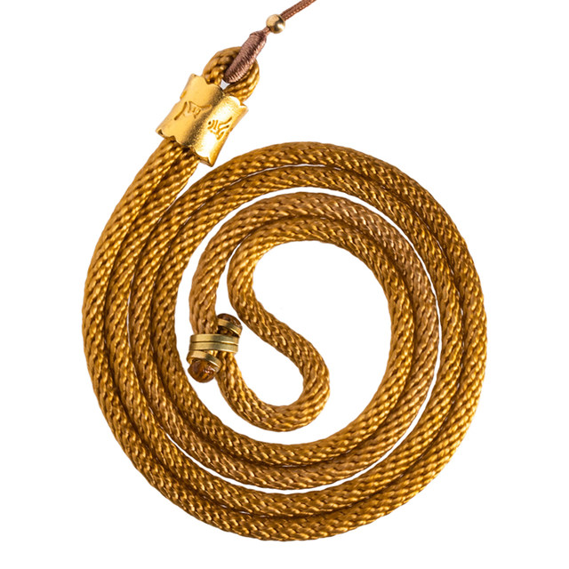 Flower element eight-strand braid necklace rope hand-woven pendant ...