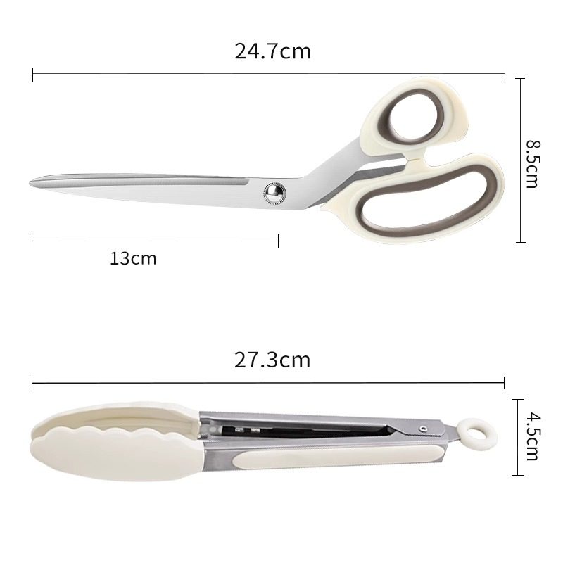 Plys Korean Barbecue Scissors - Stainless Steel Kitchen Cutter Set
