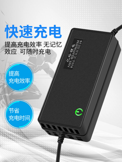 Electric vehicle lithium ion lithium battery charger 36V Emma 72V Yadi ...