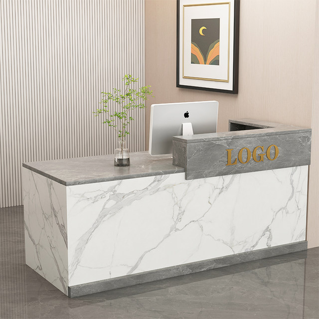 Simple modern cashier clothing store front desk women's clothing store ...