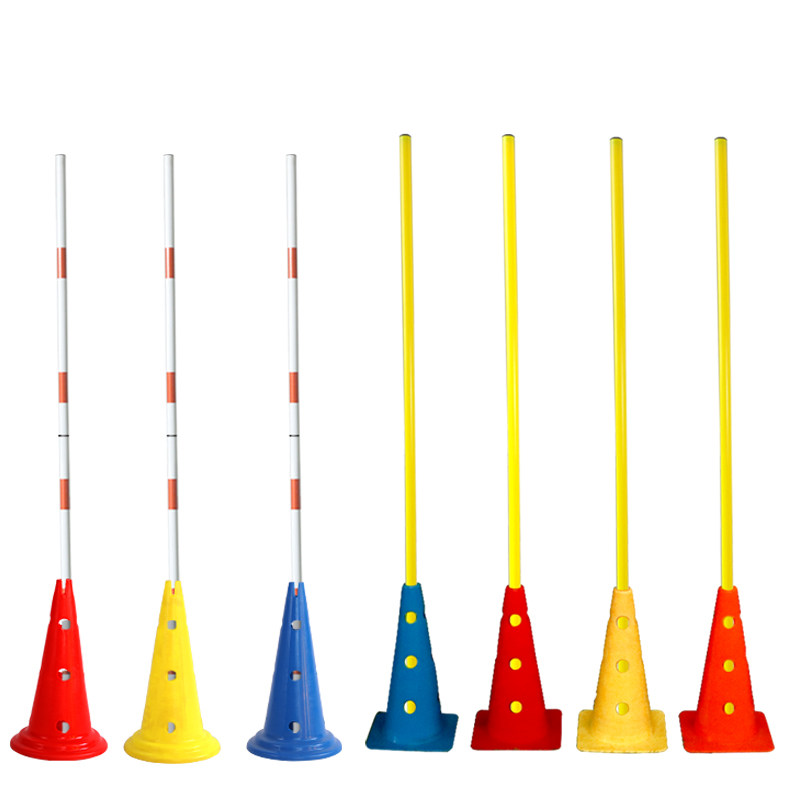 Ranch Football Basketball Training Poles - Obstacle Dribble Equipment