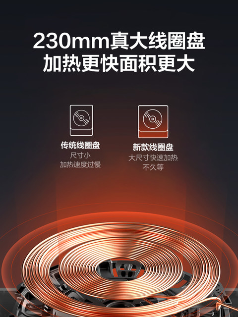 Midea food color induction cooker 2200W high-power household new ...