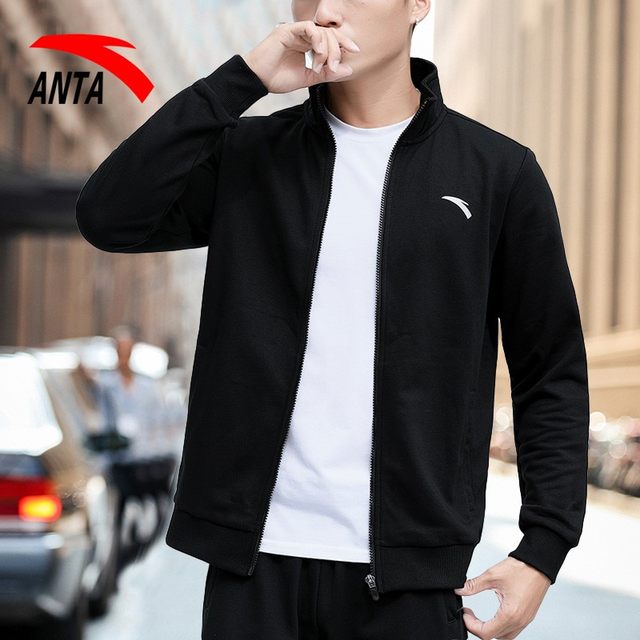 ANTA Jacket Men's Official Flagship Autumn Casual Sports Top Men's ...