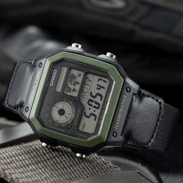 casio Casio watch men's retro small square student model quartz ...