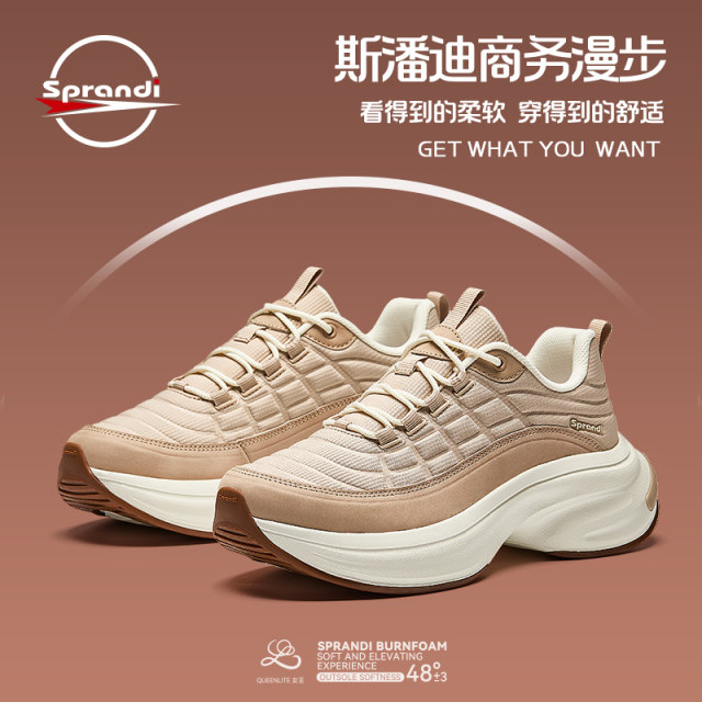 SPRANDI women's business walking shoes, casual shoes, thick soles ...