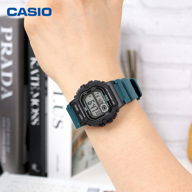Casio Casio watch men's small square official authentic sports ...
