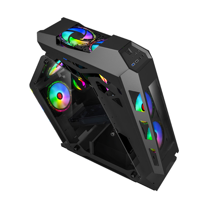 Caja para PC Play ka Small Coffee Plus M-ATX - Chasis de Ordenador de ...