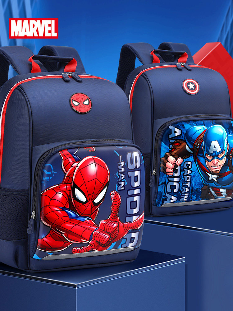 Disney Spider-Man Schoolbag for Boys | Lightweight Backpack for First ...