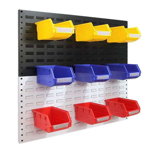 Storage box, parts box, hanging board, louver board, tool display rack ...
