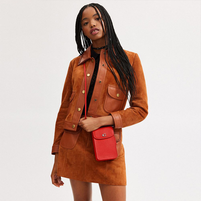 COACH/Coach Outlet Women's Mobile Phone Crossbody Bag