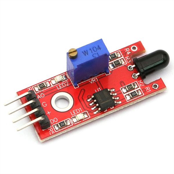 Telesky Flame Sensor Module Car Fire Detection Alarm Board Telesky