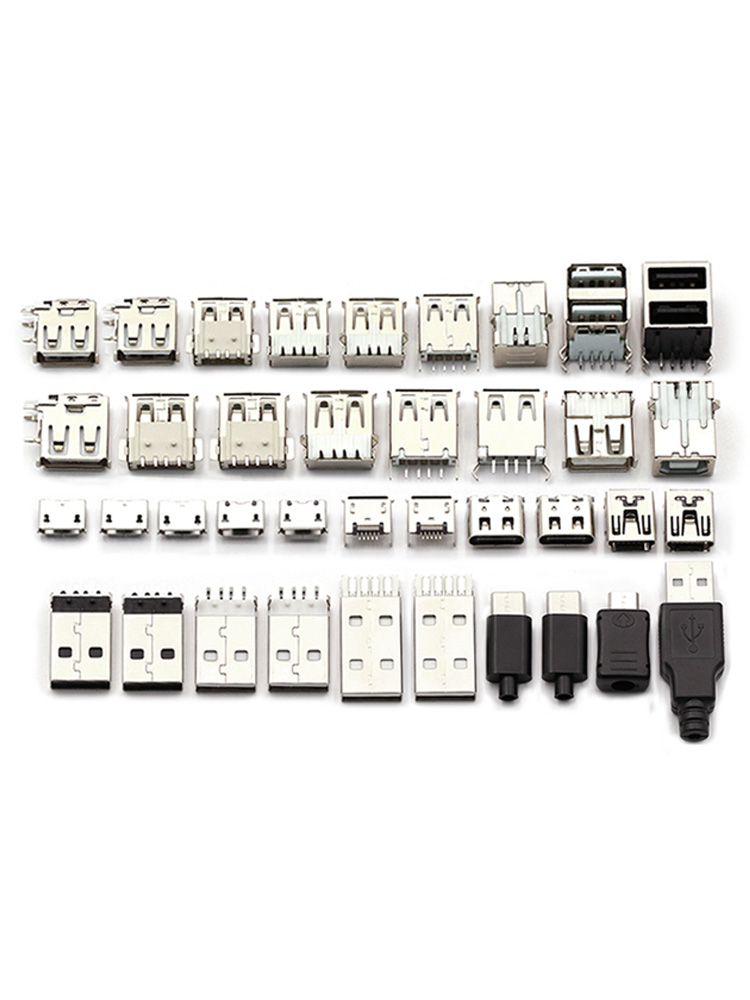 Telesky USB オス-メス タイプC マイクロ ミニUSB コネクタ