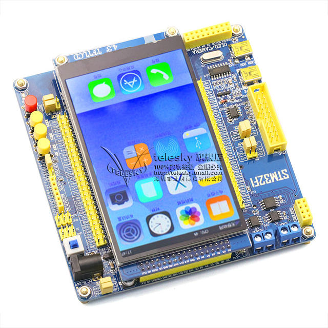 STM32F103ZET6 development board set is better than ARM7 STM8 and other microcontroller learning ...