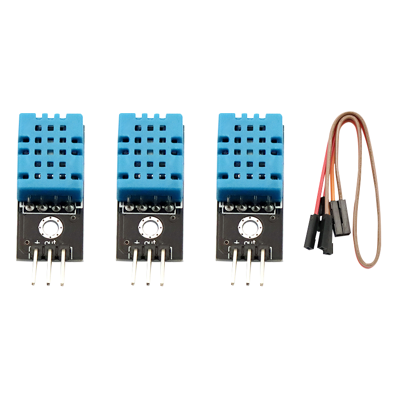 Telesky DHT11 Temperature & Humidity Sensor Module with Dupont Wire